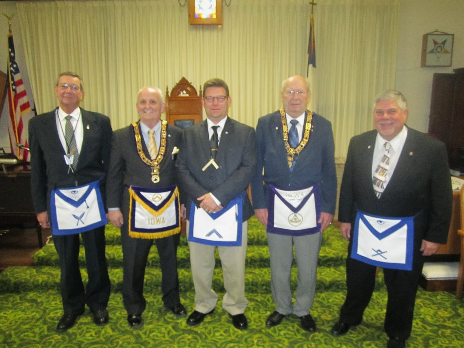 Iowa Freemasonry: Worshipful Master Keith Gordon, Operative Lodge #308