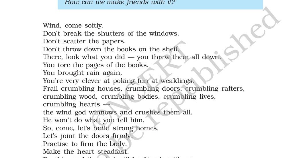 apsg: Class 9 : "Wind" - Text