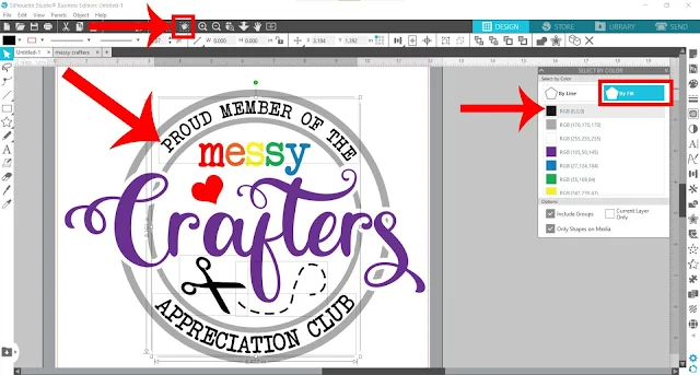 How to Set Up Multi Color Designs in Silhouette Studio - Silhouette School