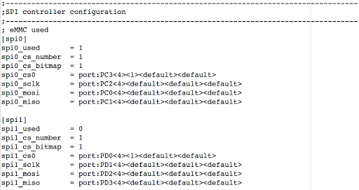 linux user mode spi dev 설정 및 통신 example c code