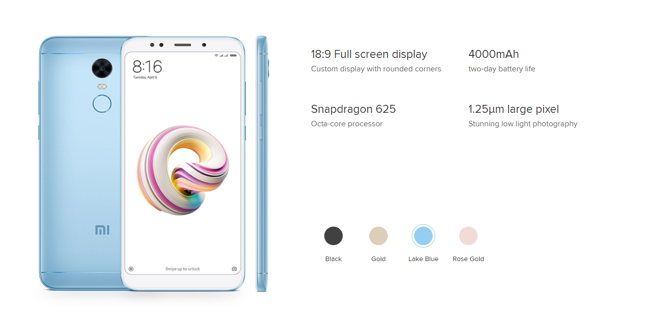 Xiaomi Redmi Note 5 Overview, Specifications, Accessories, Features and ...
