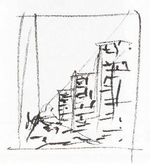 Beyond Architectural Illustration: Composition Part 8 - Diagonal