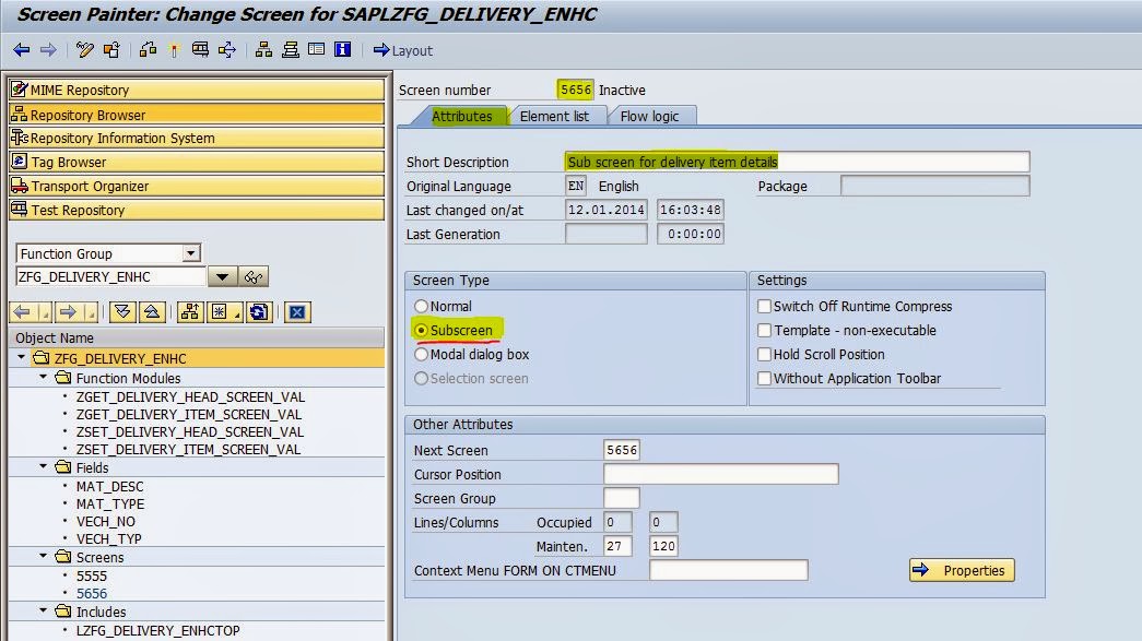 Gyan Factory - SAP Technical Project support: Screen Enhancement for ...