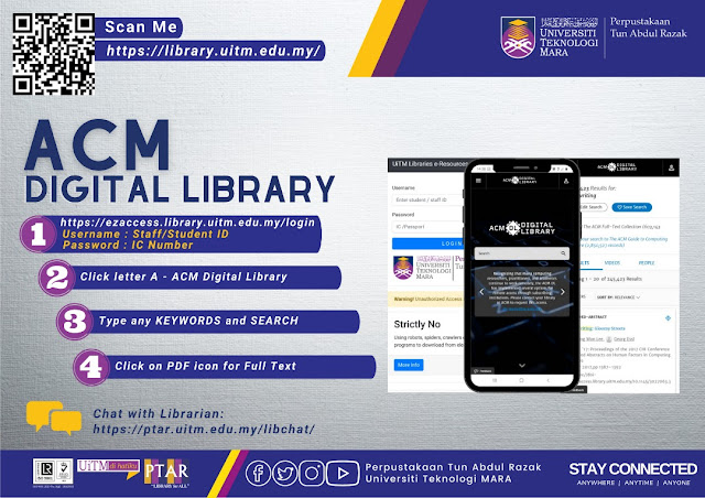 Discover Our eResources : ACM Digital Library - Perpustakaan UiTM
