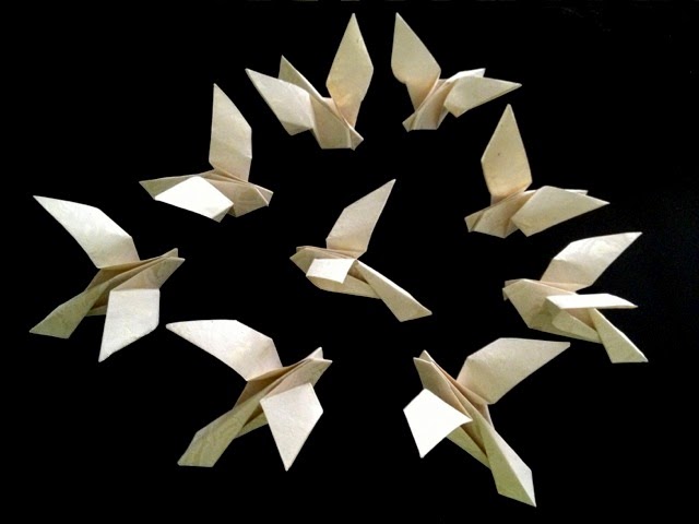 origami dove of peace ~ instructions origami kids