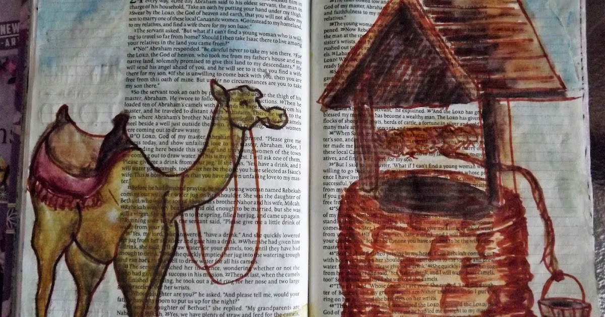 Bybel Legkaart: Bible Journaling - Genesis 24