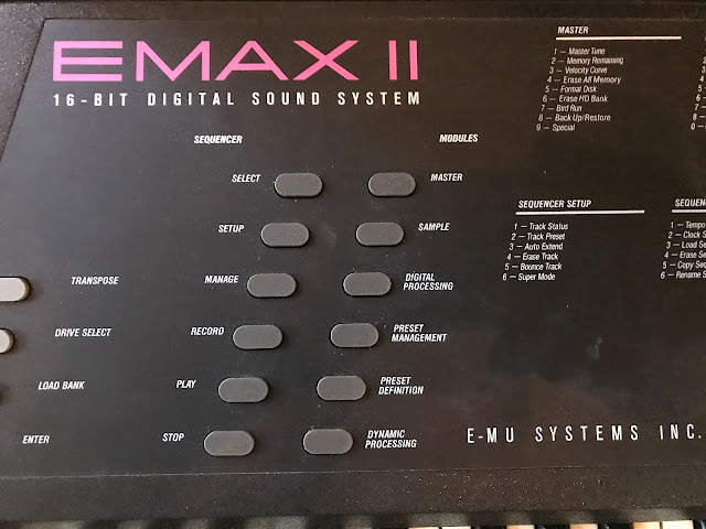 MATRIXSYNTH: EMU Systems Emax II - Upgraded SN 10100916