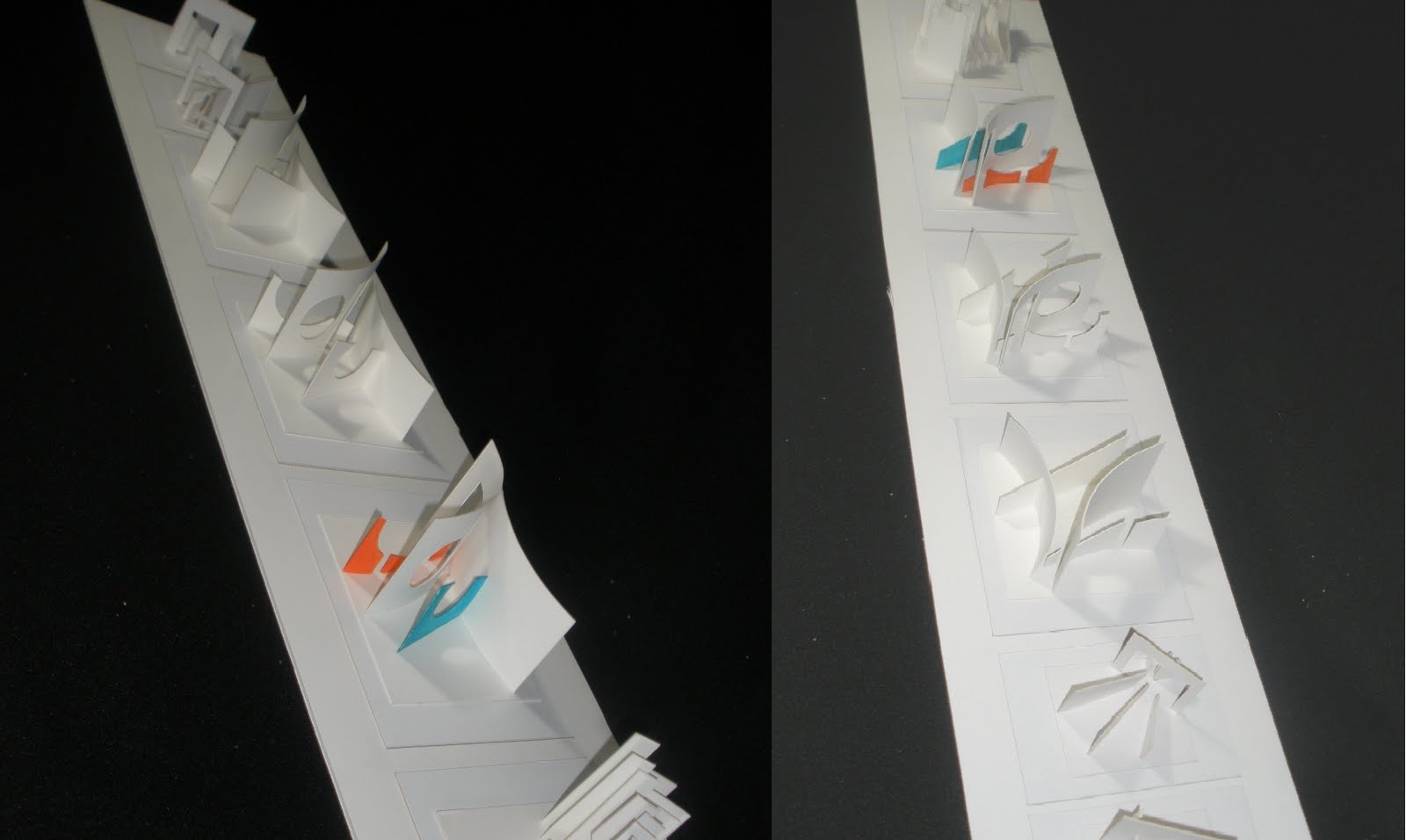 taylor brock design portfolio: Point, Line, Plane, Cube Progression