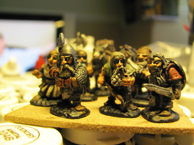 iron mitten: Dwarf Adventure party WIP