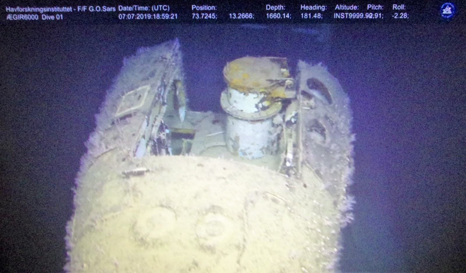 .: Polarne eko-zagrożenie?: Wrak K-278 „Komsomolec”