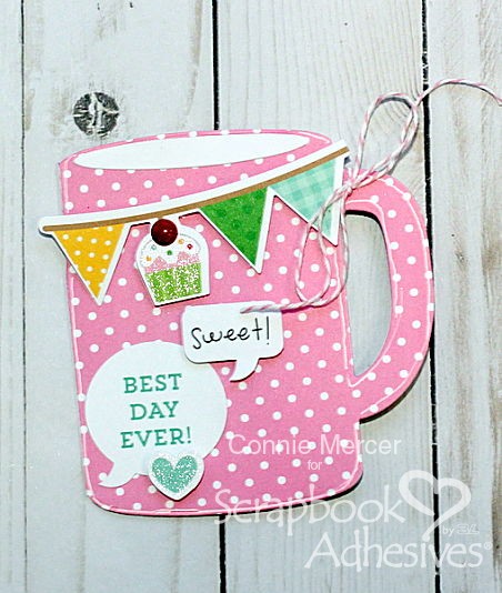 crafty goodies: Coffee Mug Gift Card Holders with Scrapbook Adhesives ...