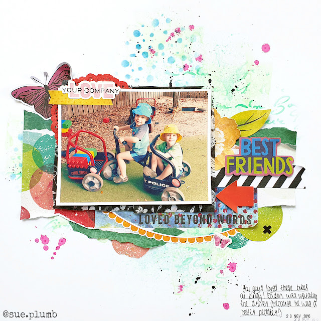 Sue Plumb Designs: Best Friends | Dust it Off Challenge