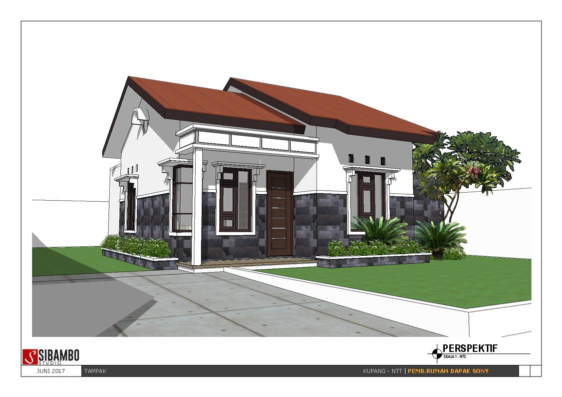 Desain Rumah Tinggal Minimalis Sederhana Type 42