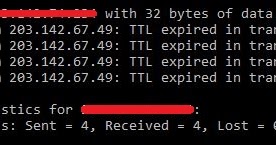 Penyebab Ping Test Error : TTL expired in transit - YUDHA BLOGS ...