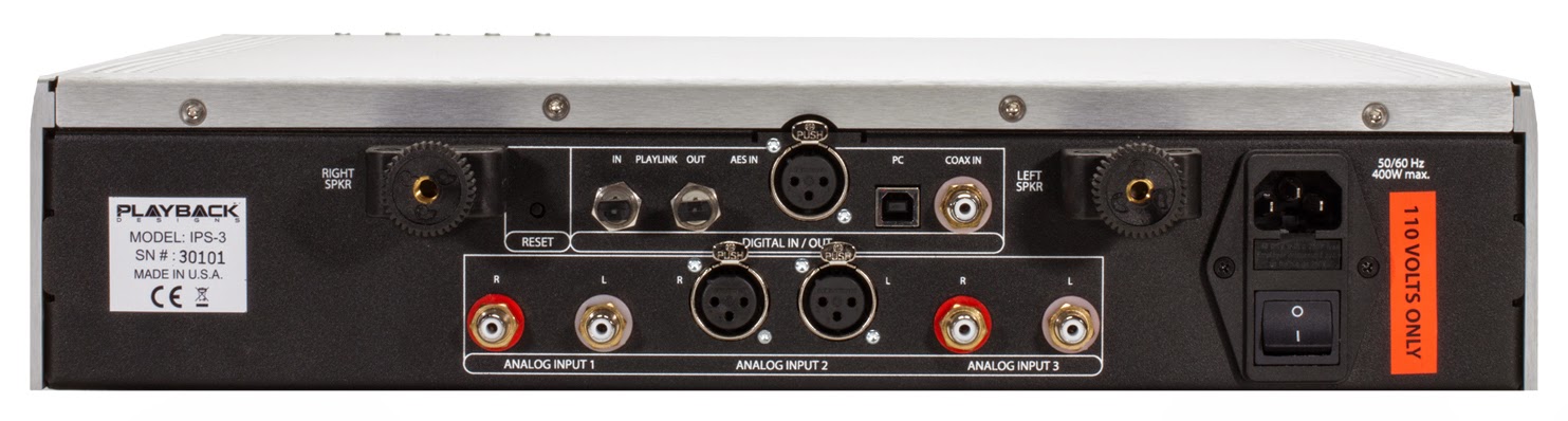 Wizard High-End Audio Blog: Playback Designs Integrated Playback System 3