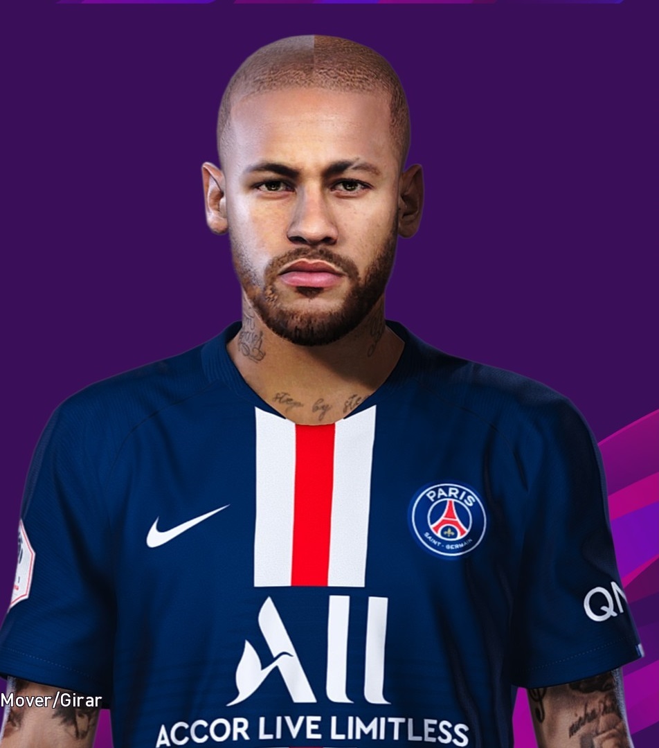 PES 2020 Faces Neymar Jr by Valentinlgs10 ~ PES-ID | Download Gratis ...