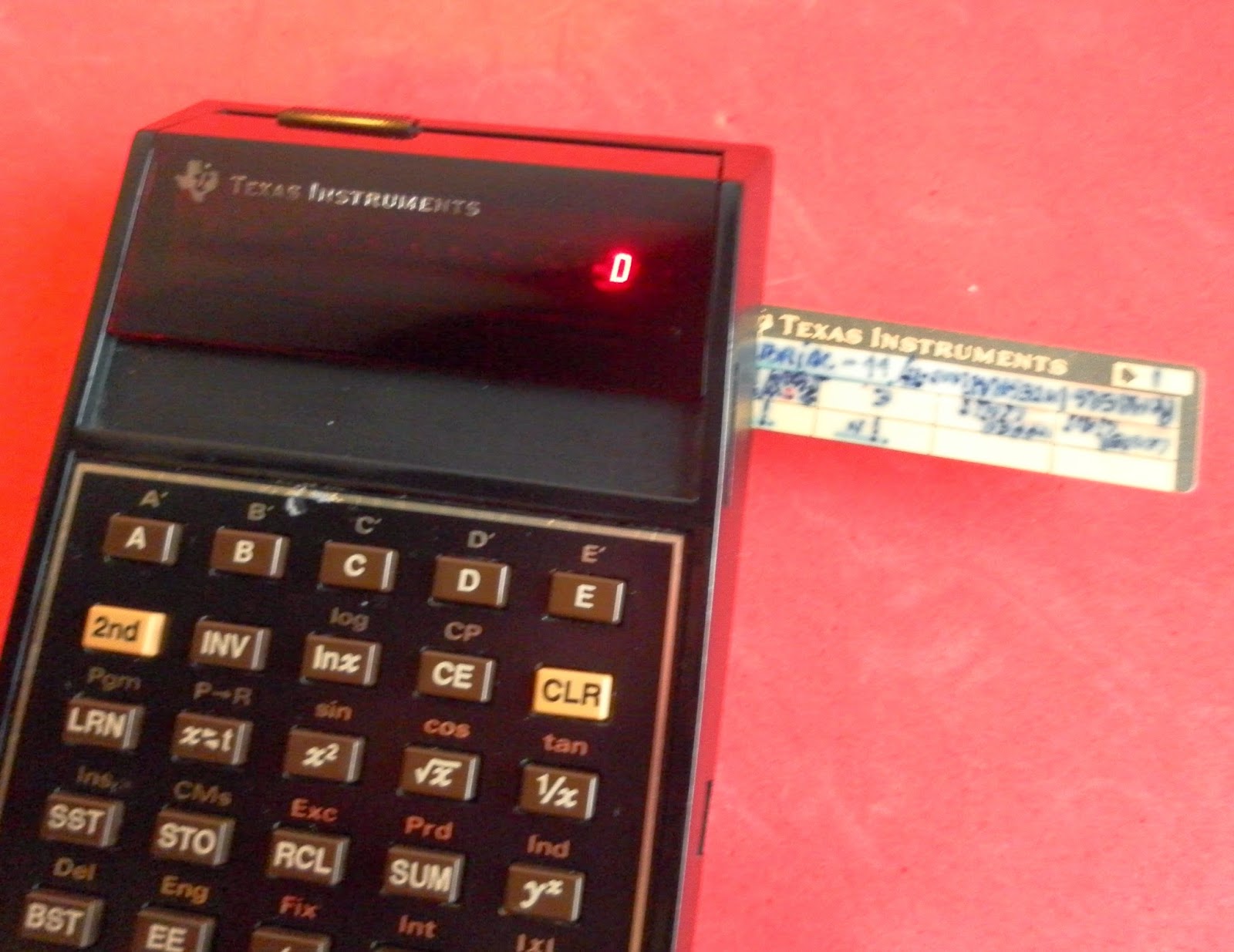 Texas TI-59: A tale in pictures