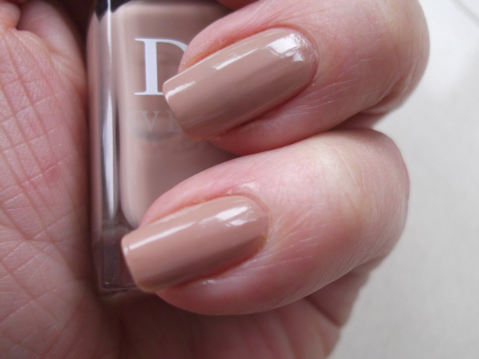 Dior Nail Polish in Greige | British Beauty Blogger