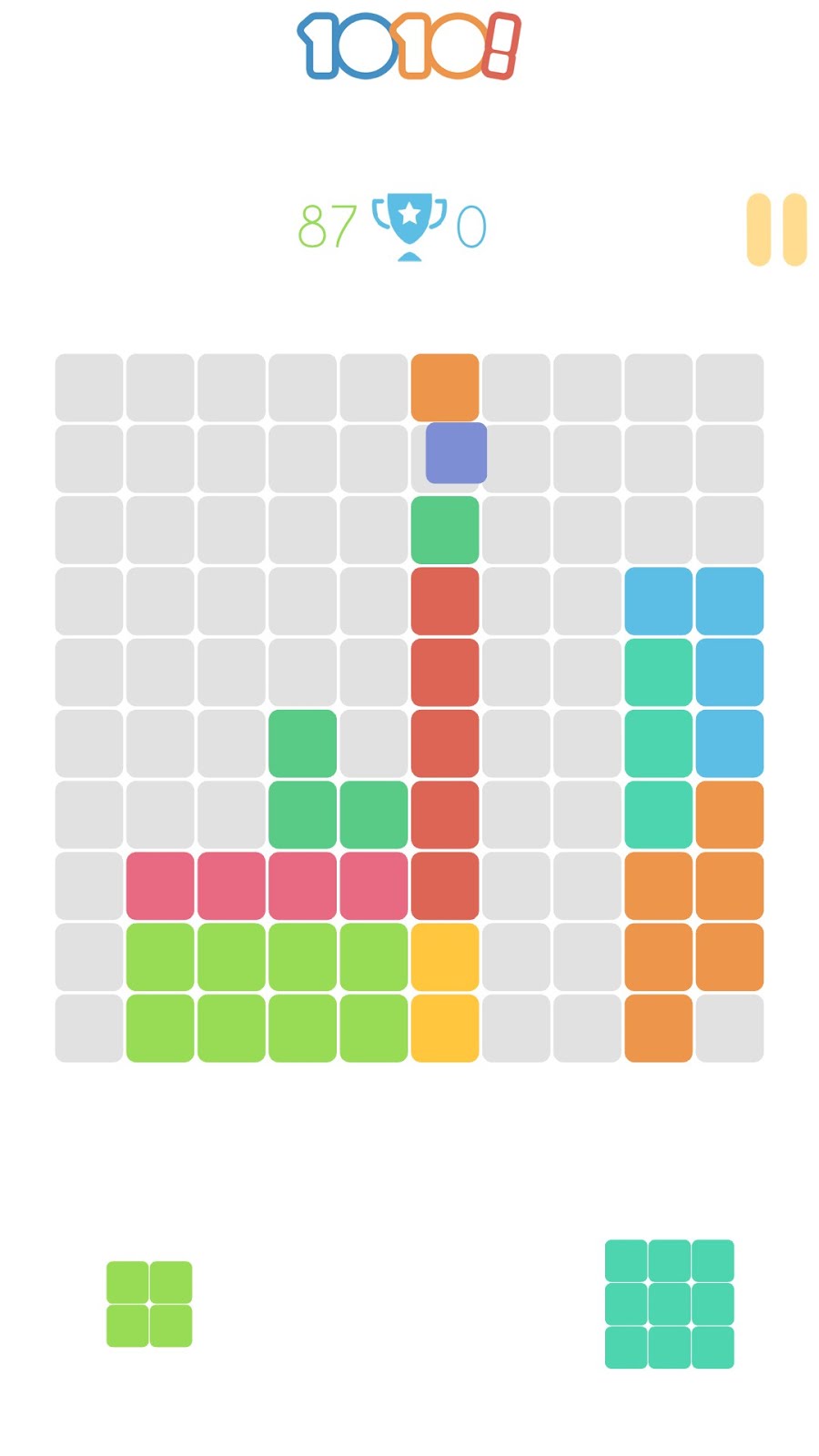 Dica de Jogo: 1010 (Mobile) - Raio Gama