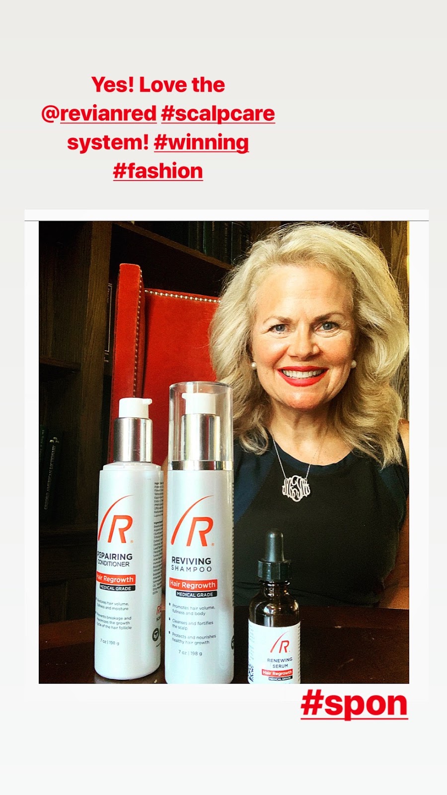 REVIAN RED Scalp Care System: Renew Regrow and Regain Healthy Fuller Hair
