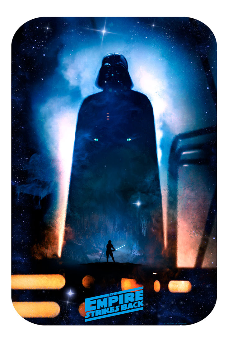 The Geeky Nerfherder: #CoolArt: 'Star Wars: Original Trilogy' prints by ... The Geeky Nerfherder: #CoolArt: 'Star Wars: Original Trilogy' prints by ...