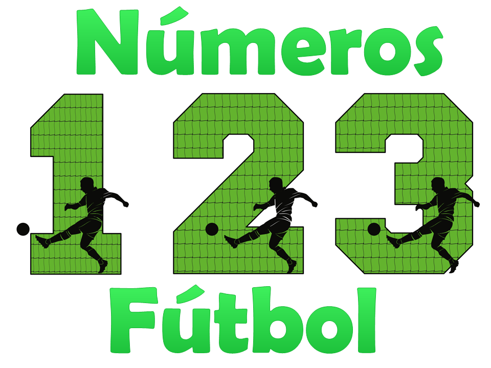 Kits imprimibles gratis : Números de Fútbol