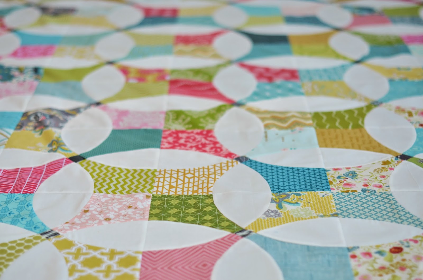 Hyacinth Quilt Designs: Flowering Snowball Quilt