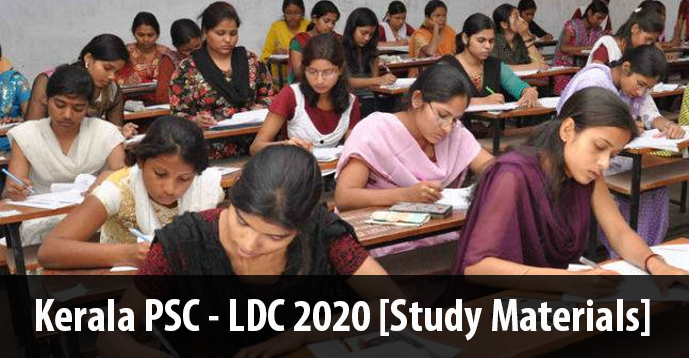 Kerala PSC - LDC 2020 [Study Material]