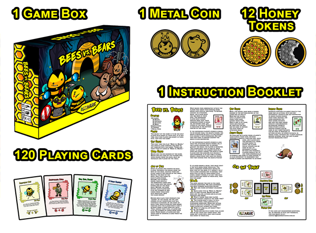 Bees vs. Bears Kickstarter Spotlight - EverythingBoardGames.com