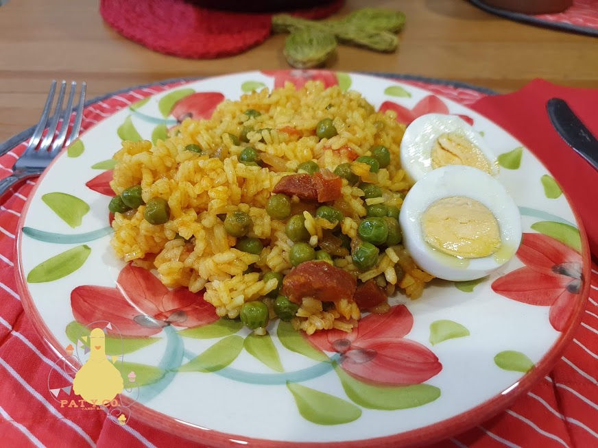 PATYCO - CANDYBAR : *Arroz con Curcuma y Guisantes*