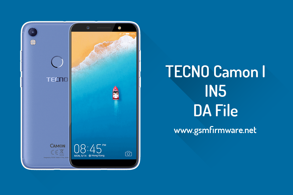 TECNO Camon I IN5 MT6737T MTK DA File [Download-Agent]