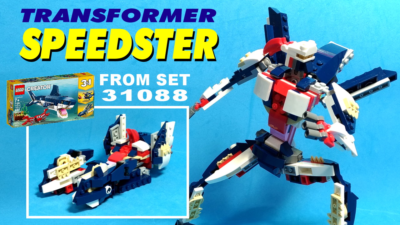 Alanyuppie's LEGO Transformers: Video Tutorial: Transformer Speedster ...