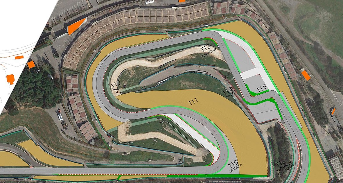 Ini layout Baru Sirkuit Catalunya Spanyol 2021 - Satupiston.com | Blog ...