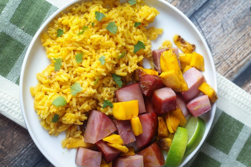 15-Minute Curried Ham With Mangoes Recipe - Kusina Master Recipes