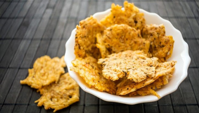 RANCH CHEDDAR CRISPS #lowcarb #snacks