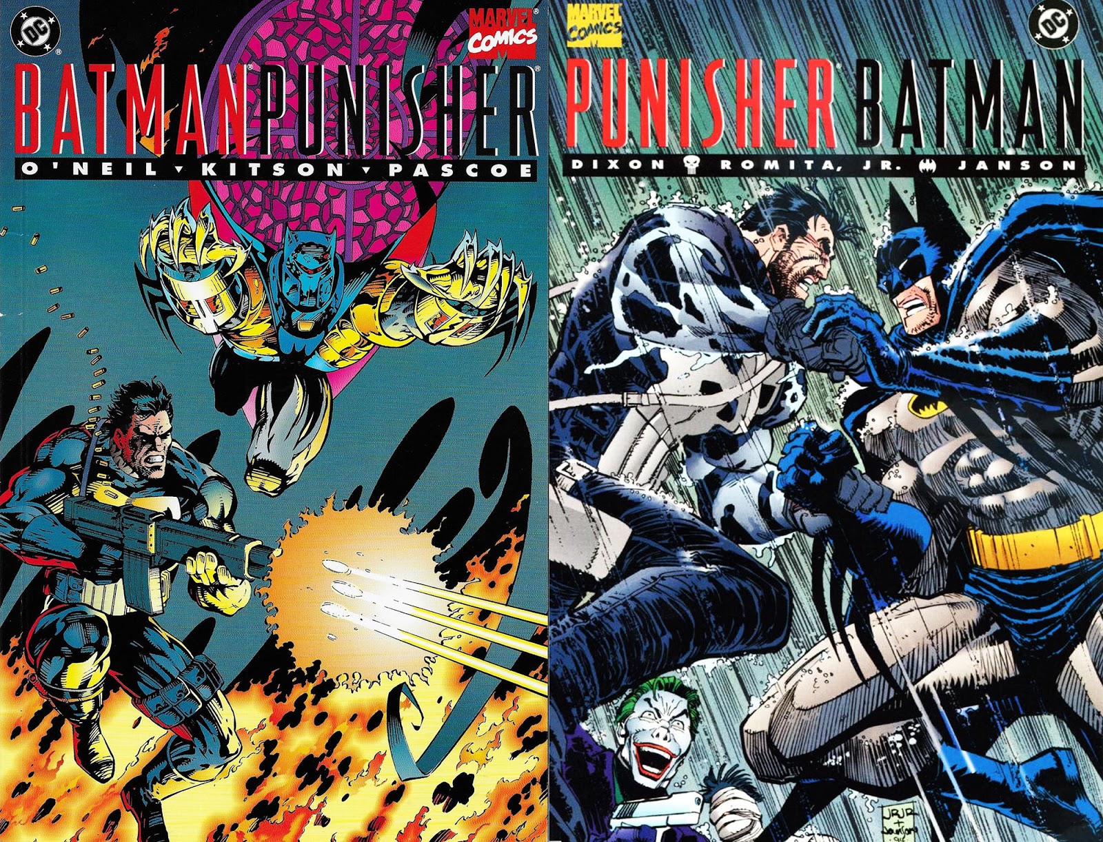 Tutti i crossover tra Marvel e DC