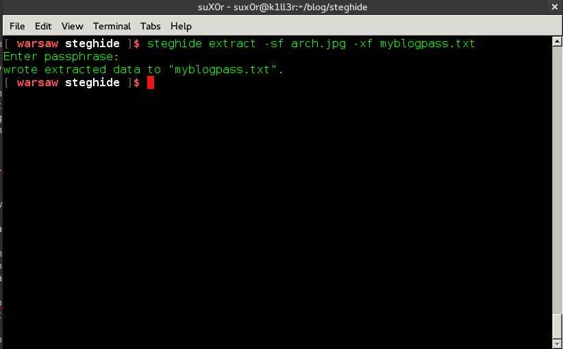 Steghide - A Beginners Tutorial