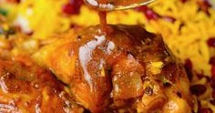 Persian Saffron Chicken {Zereshk Polo Ba Morgh} - Healthy Food Ideas
