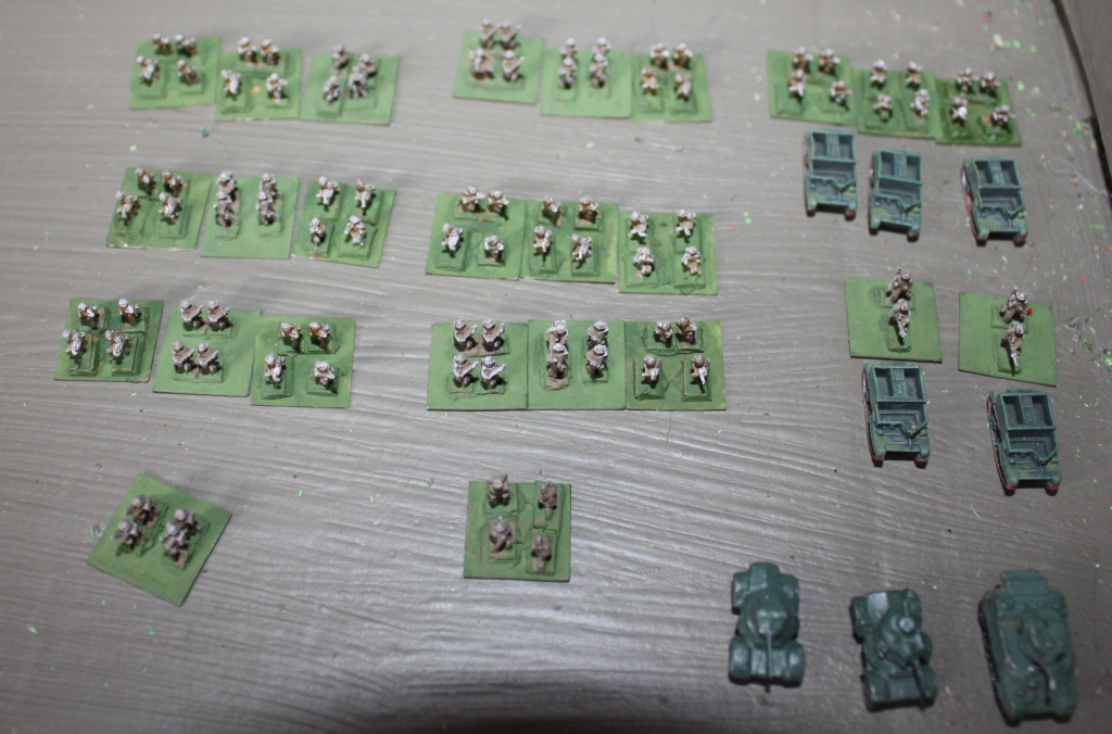 Shaun's Wargaming with Miniatures: WW2 6mm company Contour 180 scenario ...
