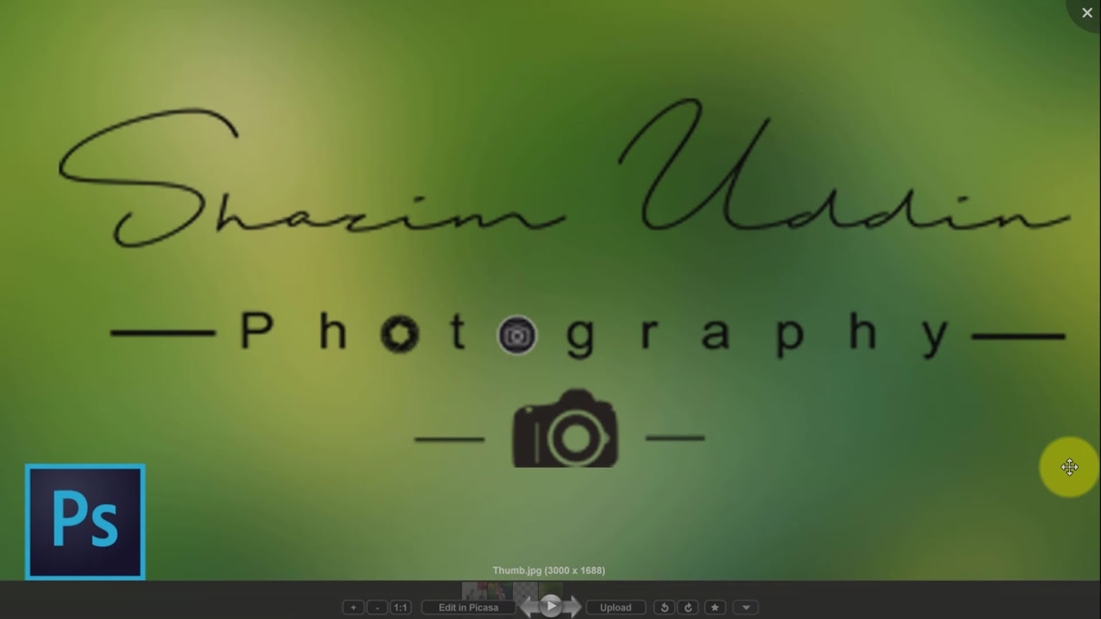 How to Create Own Signature Logo For Photography in Adobe Photoshop