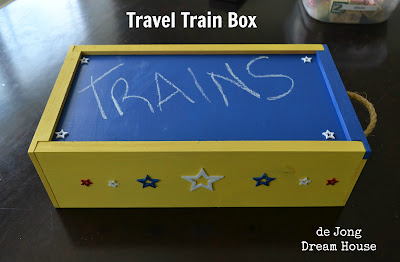 de Jong Dream House: travel train box