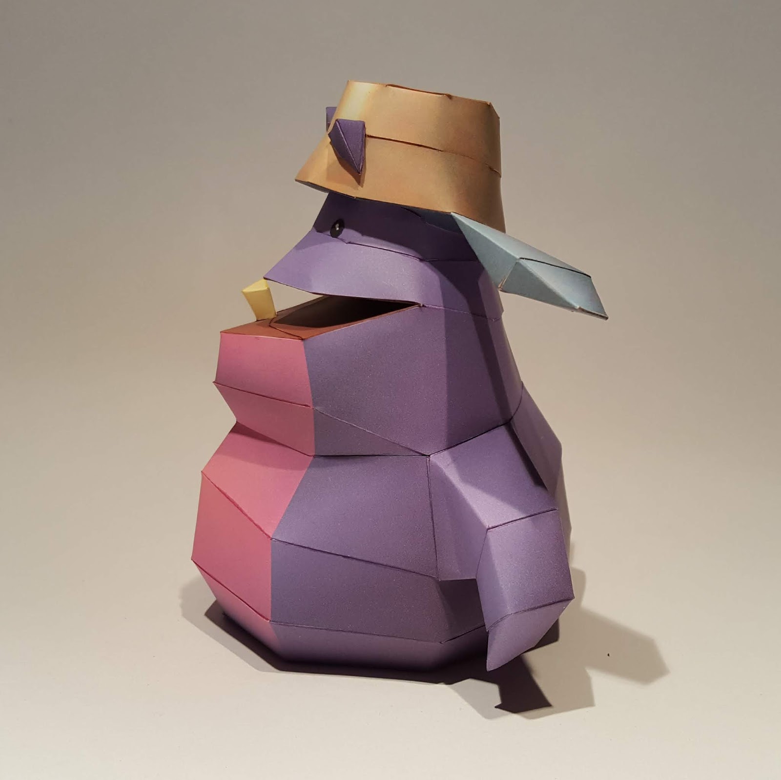 Spyro Papercraft: Land Blubber