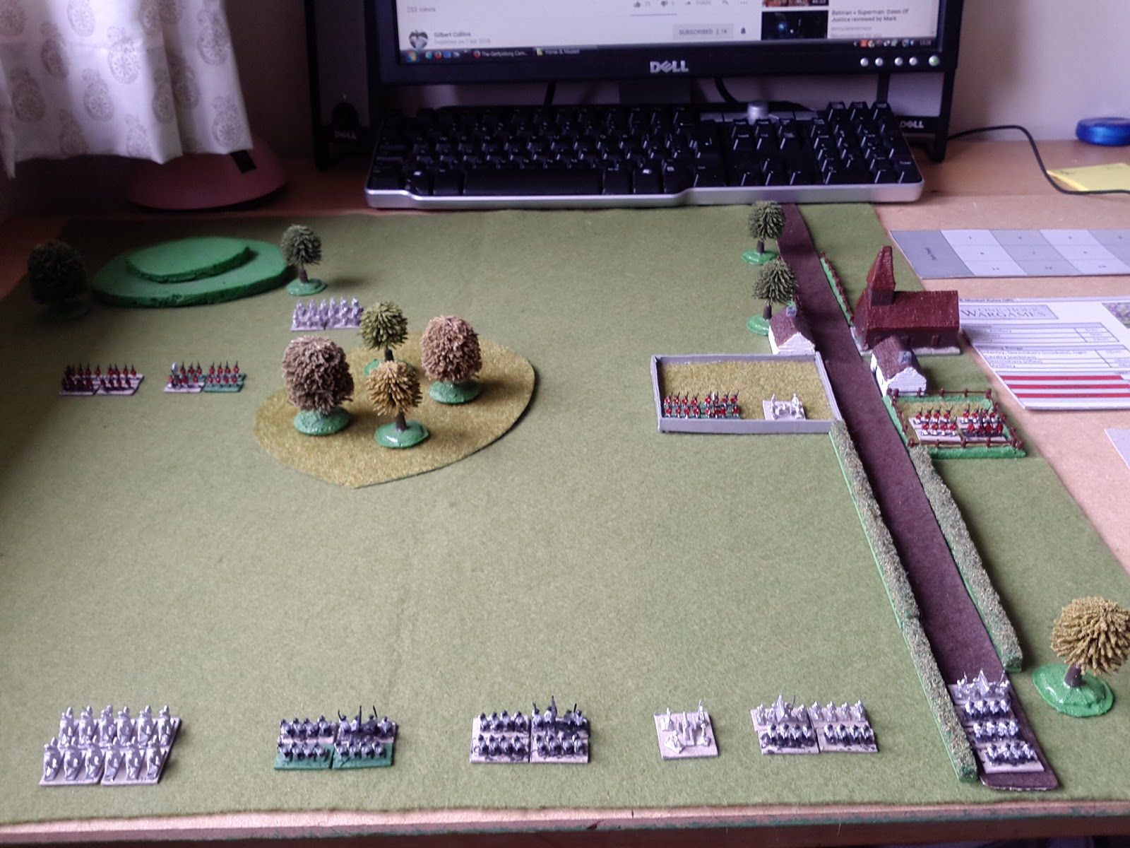 Brian's Wargaming Blog: One Hour Wargames: Scenario 14 Static Defense ...