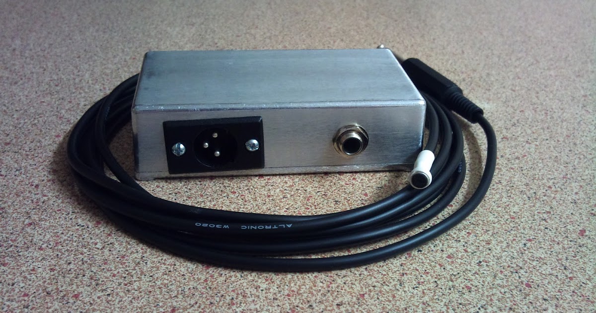 Levy Sound Design: 9V Panasonic Electret Mic