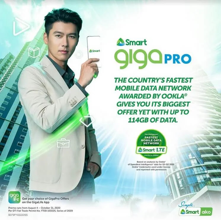 List of Smart GIGA PRO Data Promos with up to 114GB of Data