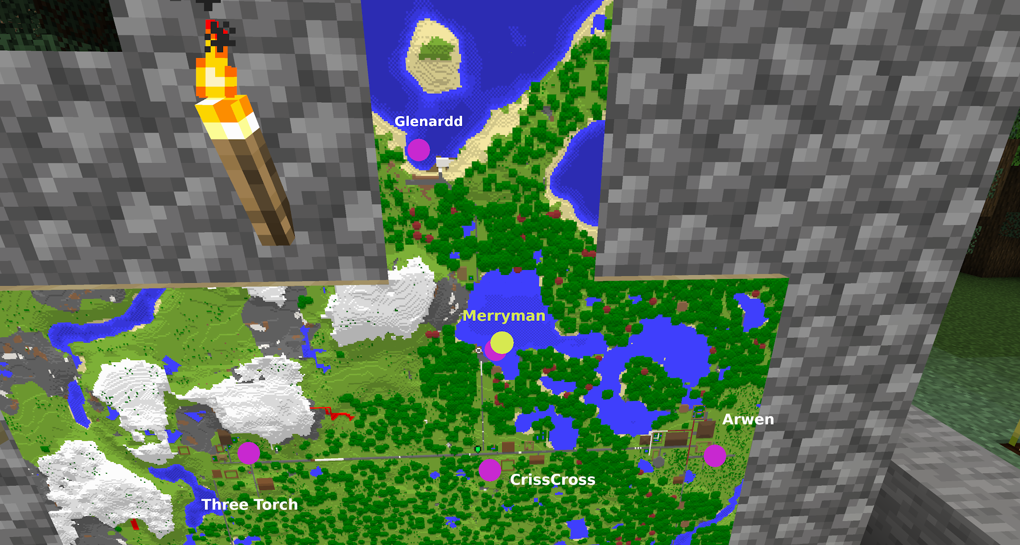 Minecraft Gold Castle