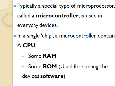 G10-chapter2: Microprocessor-controlled devices in the home