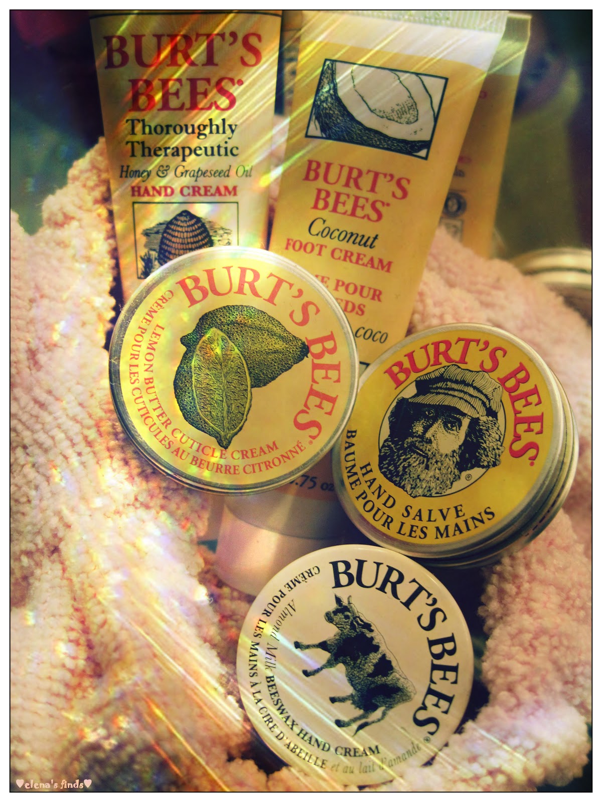 ♥elena's finds....♥: BURT'S BEES PRODUCTS - Review