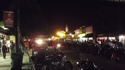 Erik's Motorcycle Trips: Day 8... Hot Springs & Sturgis Nightlife.