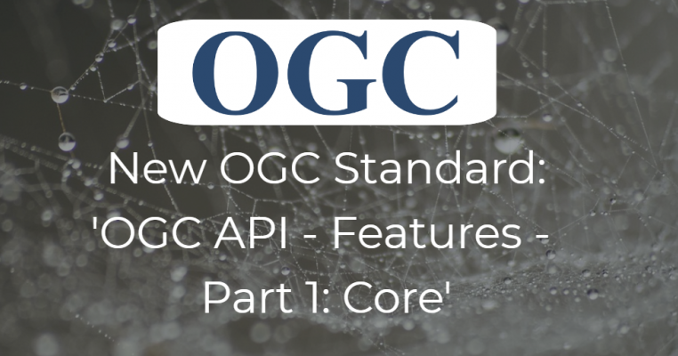 Blog IDEE: OGC publica su primer estándar API de nueva generación